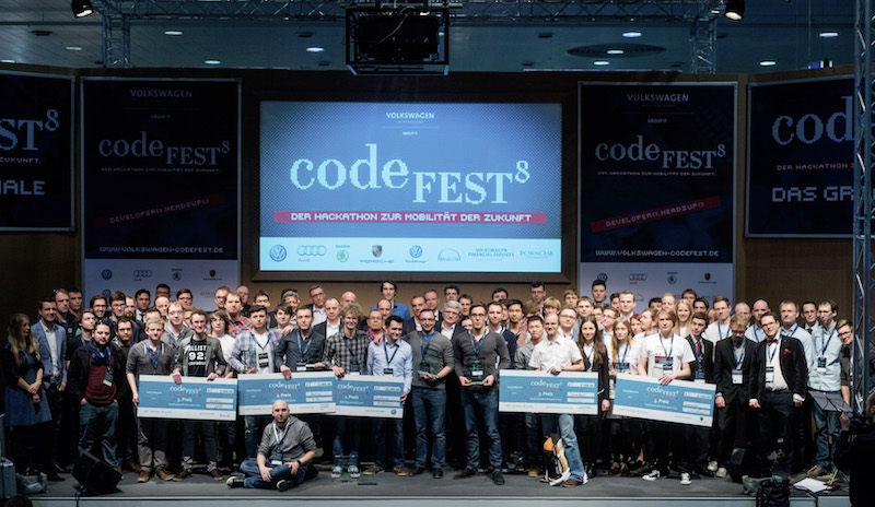 Largest hackathon ever held in automotive industry - young targets